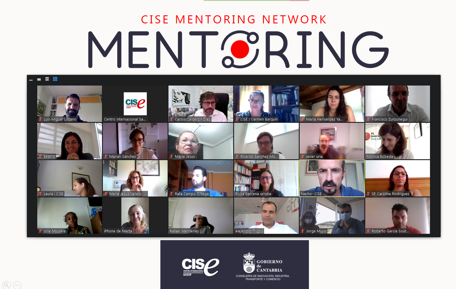 CISE Mentoring Network: asesoramiento para acelerar la innovación en ...